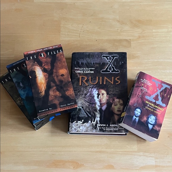 x-files | Other | The Xfiles Book And Vhs Vintage 9s Collection | Poshmark